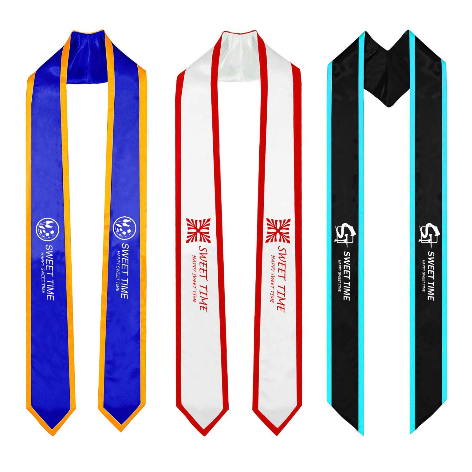 Two-Tone Graduation Stoles – Promosky Gifts