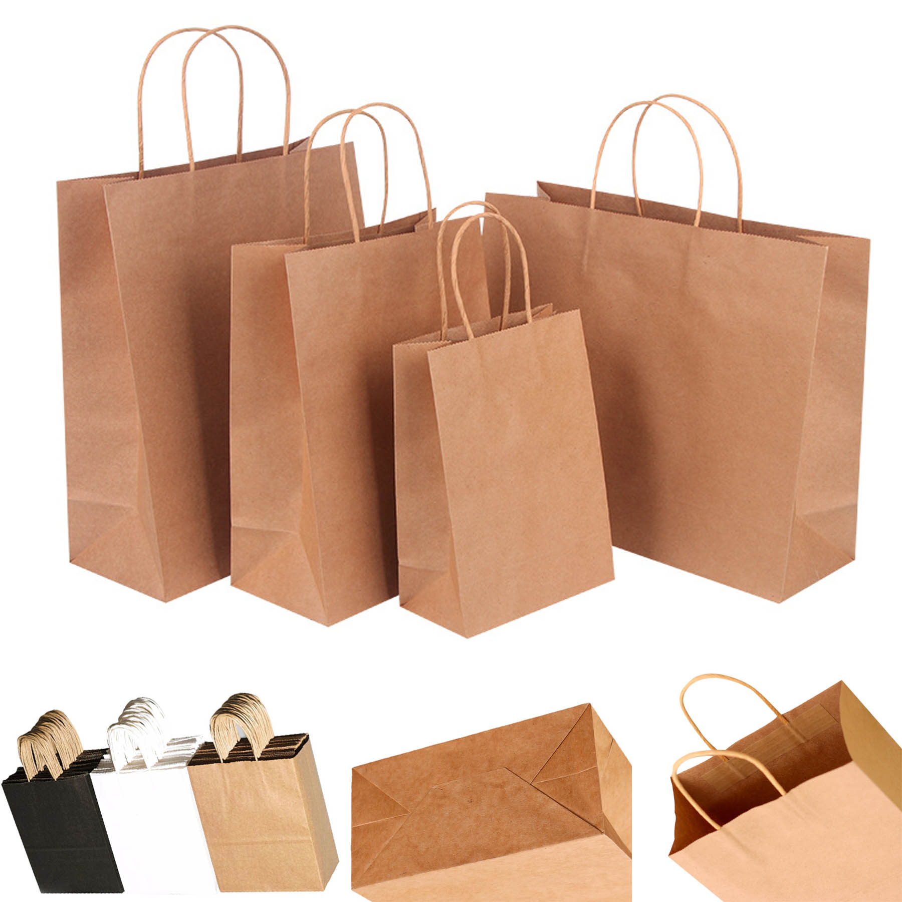 Kraft Paper Tote Bag – Promosky Gifts